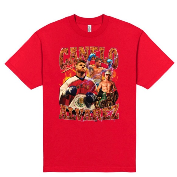 Shirts | Canelo Alvarez Team Canelo Mexico T Shirt New S5xl 223 Fast ...